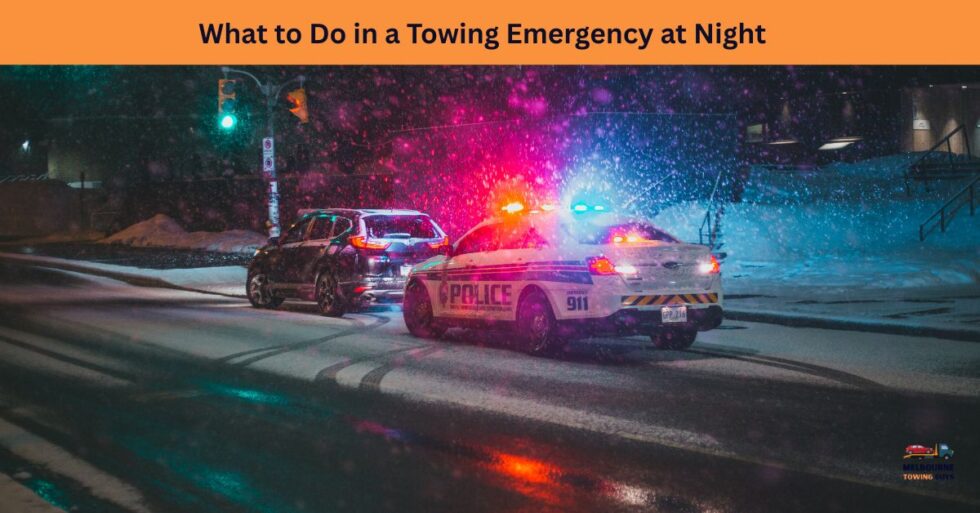 What to Do in a Towing Emergency at Night - Melbourne Towing Guys